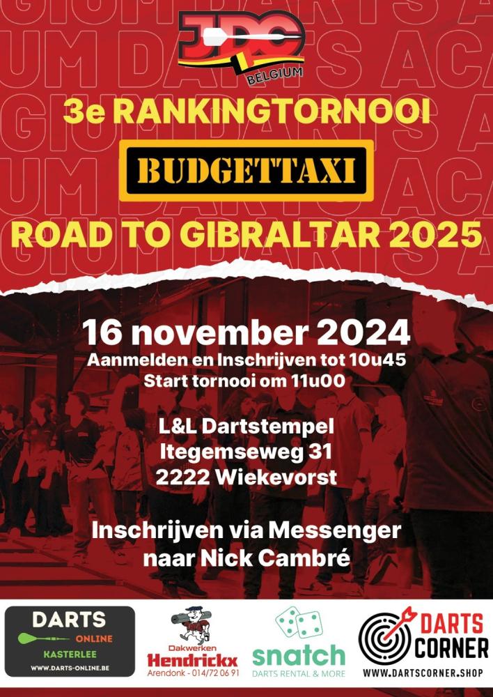 JDC Ranking 3 Wiekevorst - Dartstornooien.be